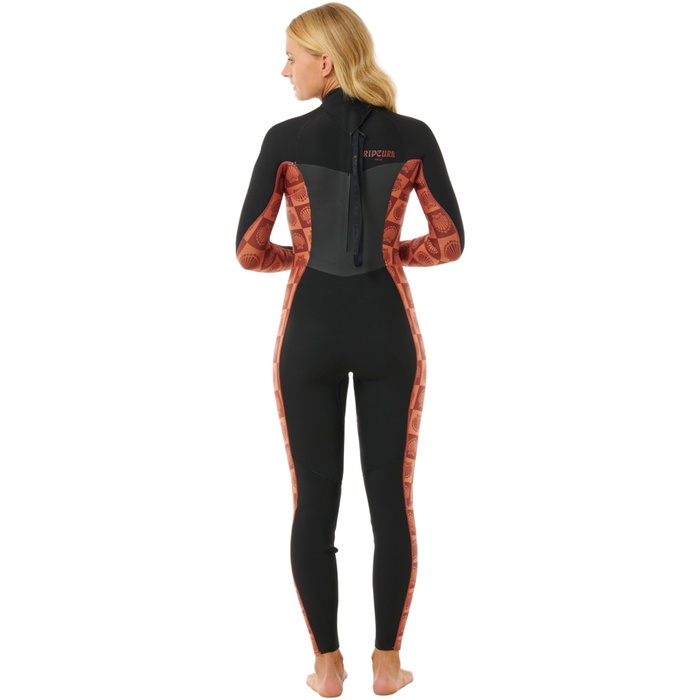 Rip Curl Womens Dawn Patrol SUB 3/2mm Back Zip Wetsuit 151WFS - Rust ...
